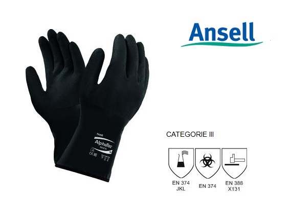 AlphaTec 58-270 Handschoen Mt 10 Ansell - DKMTools - 686186 IMPA 190115