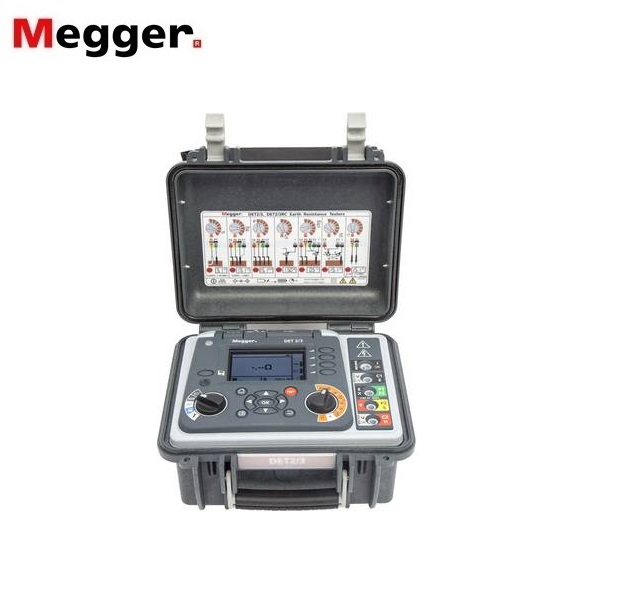 Megger DET2/3 EARTH TESTER, 100M KIT, LG1/P4 - DKMTools - EARTH TESTERS ...
