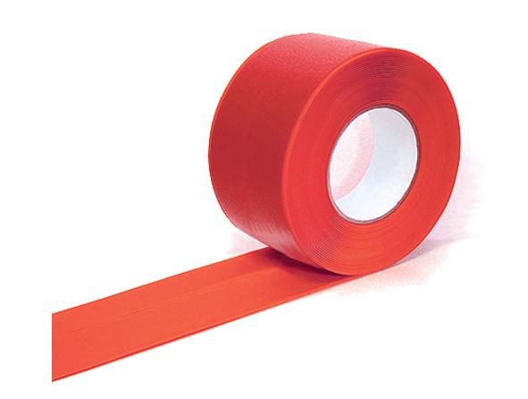 Markering tape rood 75mmx33m Easy Tape - DKMTools - Plakband IMPA 331192
